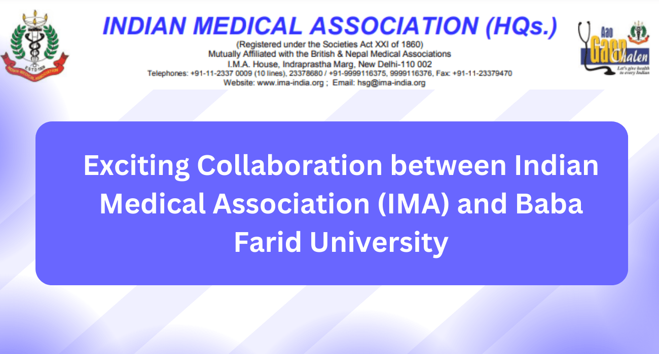 Exciting Collaboration between Indian Medical Association IMA and Baba ...